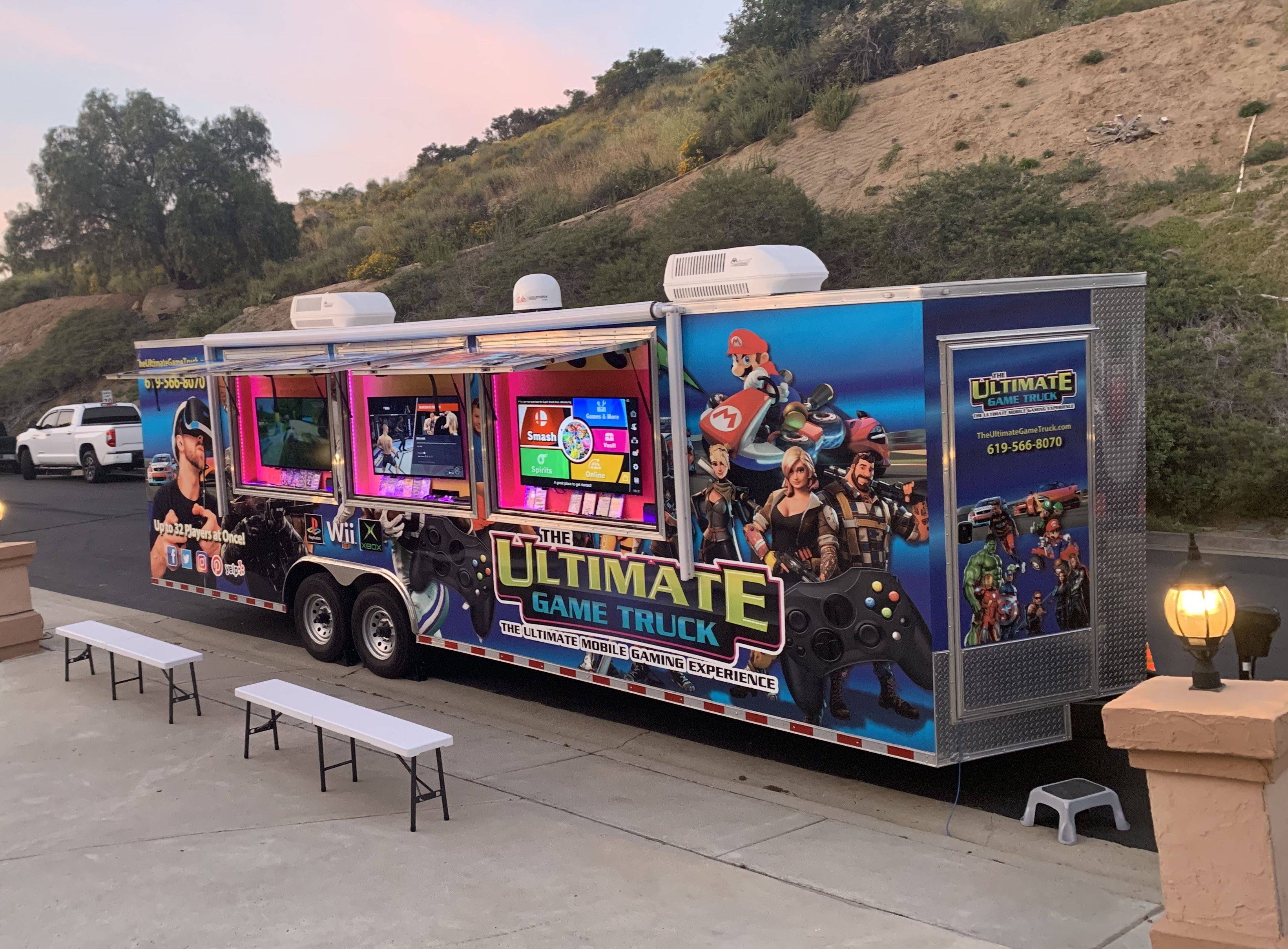 Video Game Truck Birthday Party & Mobile Game Truck Clairmont